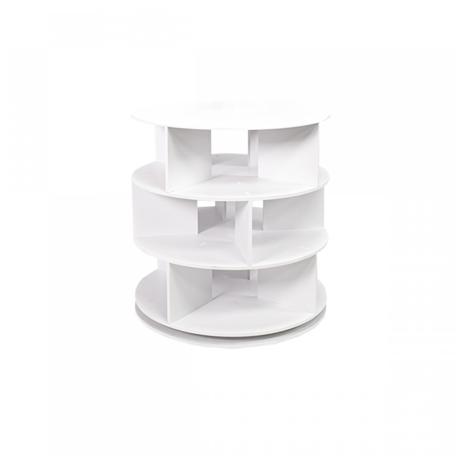 Raft multifunctional rotativ, Naimeed D3476, Alb, 60x60 cm