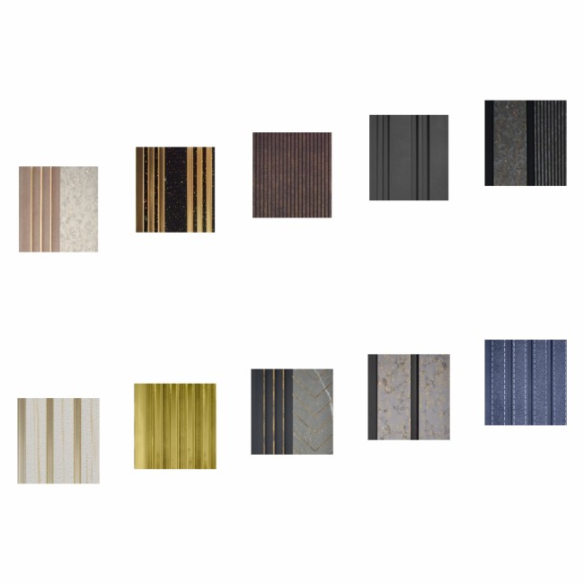 Riflaje decorative - Panouri decorative