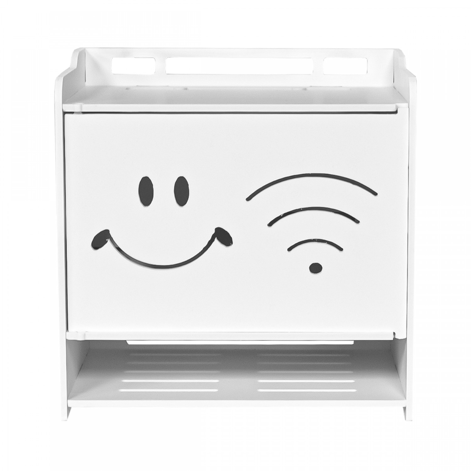 Raft suport Router Wireless, pentru mascare fire si echipament WIFI ...